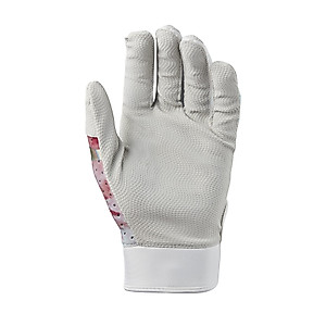 EvoShield Daze Adult Batting Gloves - Team White, Large
