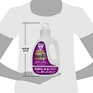 Hiketron Royal Linen Liquid Laundry Detergent, 5x Ultra Concentrated, Tough Stains Remover, Long Lasting Scent (40 Fl Oz, Pack of 1)