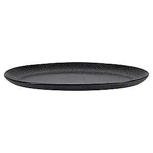 BIA Cordon Bleu 14" Oval, Black Serene Platter, Contains 1 Piece