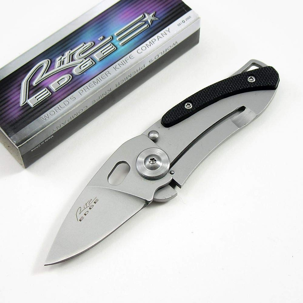 Rite Edge Silver Dollar Folder Knife