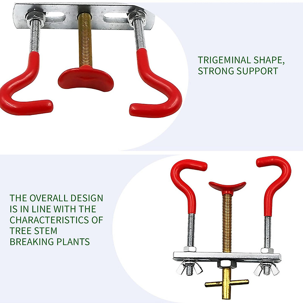 GOODTRADE8 Branch Bender Tool,Branches Bender Bending Clips Twig Clamps Plant Trainer Clips,Bonsai Modulator Trunk Adjuster Pruner Gardening Tree Bending Tool