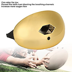 Boxing Teeth Protector, Sports Mouth Guard Relaxes Jaw Breathable Prevent Teeth Injuries for Football for Boxing(Gold)