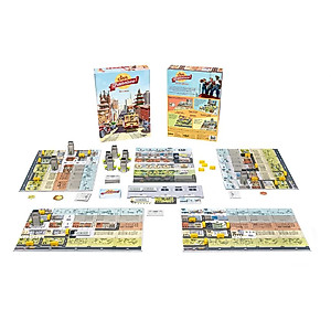 Rebel Studio San Francisco Board Game - Urban Planning Strategy Game, City Building & Designing Game for Kids and Adults, Ages 12+, 2-4 Players, 45-60 Minute Playtime, Made by Rebel Studio