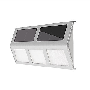 KOVOSCJ Solar Solar Light Garden Light Outdoor Home Garden Villa Exterior Wall Street Light Waterproof Decorative Wall Light Outdoor Staircase Light Waterproof