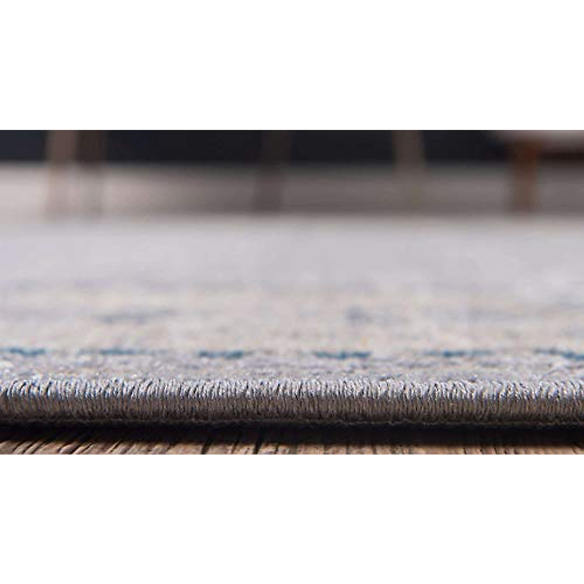 Unique Loom Salzburg Collection Classic Traditional Design Oriental Inspired Area Rug, 10 ft x 13 ft, Gray/Beige