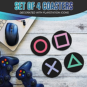 Gamer Gifts for Men - Do Not Disturb I’m Gaming Set - Funny Gamer Gifts Containing Insulated Tumbler, Gaming Hat, Socks, Gaming Coasters Set and Keychain - Present Ideas for Husband Boyfriend Man