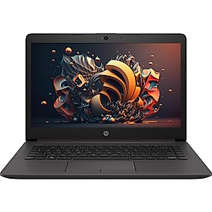 HP 240 G7 Business Laptop, 14" HD Display, Intel Celeron N4020 Processor, HDMI, Webcam, Bluetooth, Wi-Fi, UK Keyboard, Windows 11 Pro (16GB RAM | 256GB SSD)