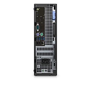 Dell K3T2W OptiPlex 5050 Small Form Factor Desktop, Intel Core i7-7700, 8GB RAM, 256GB SSD, Black