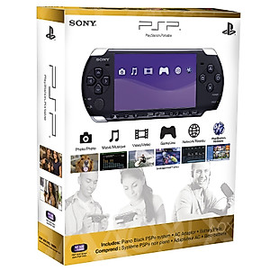 Playstation Portable 3000 Core Pack System - Piano Black