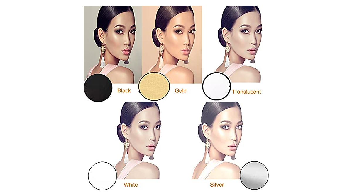 32 Inch 5-in-1 Photography Reflector & Clip