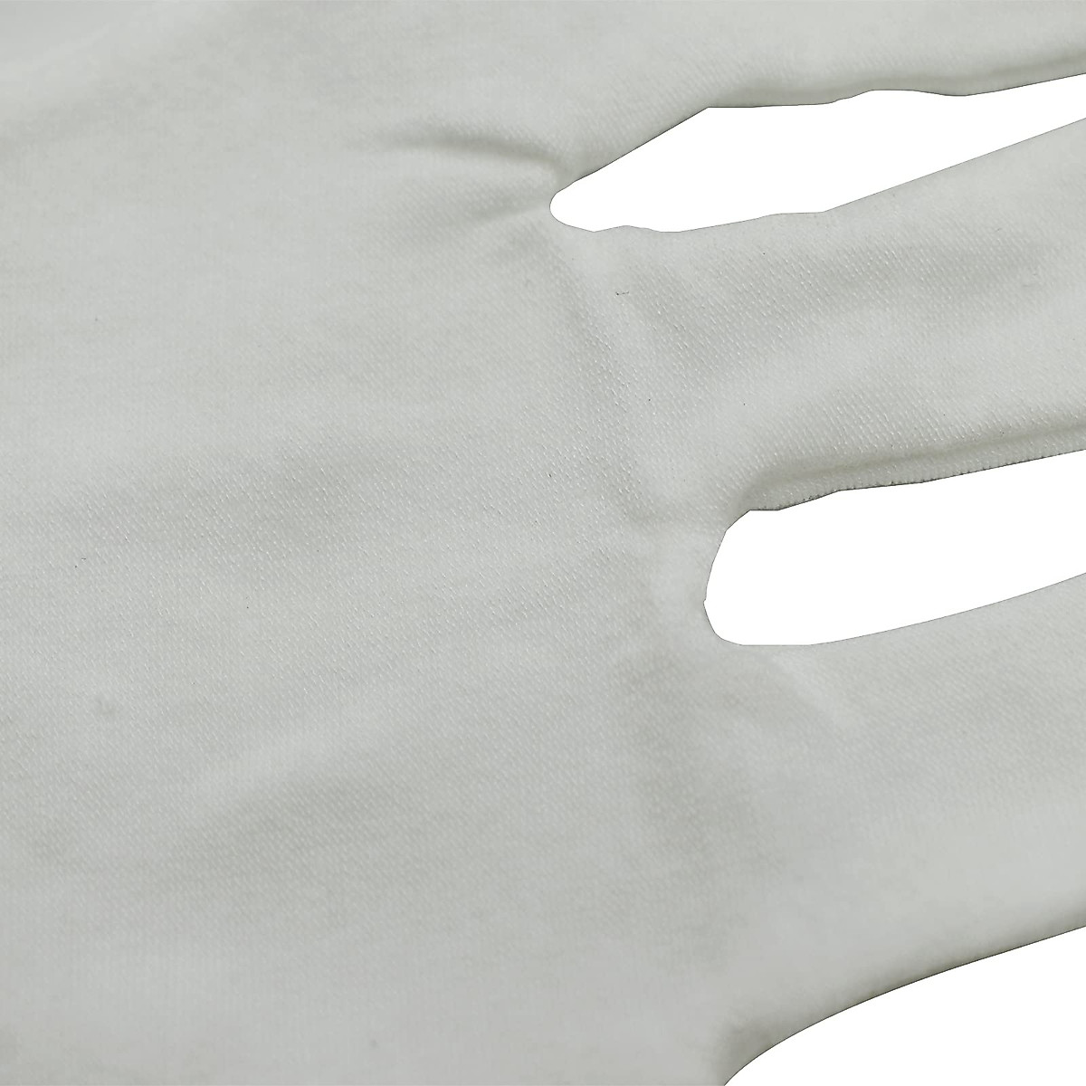 Maydahui 12 Pair White Cotton Gloves 9 inch Extra Large Size for Cosmetic Moisturizing Coin Jewelry Inspection Performance Driving Watch Repair Work Lining