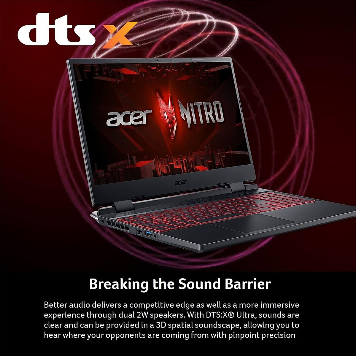 acer Nitro 5 Gaming Laptop, 15.6" FHD IPS 144Hz Display, 12th Gen Intel 12-Core i5-12500H, GeForce RTX 3050, 32GB RAM, 2TB PCIe SSD, Thunderbolt 4, Backlit Keyboard, WiFi6, PDG HDMI Cable, Win 11 Pro