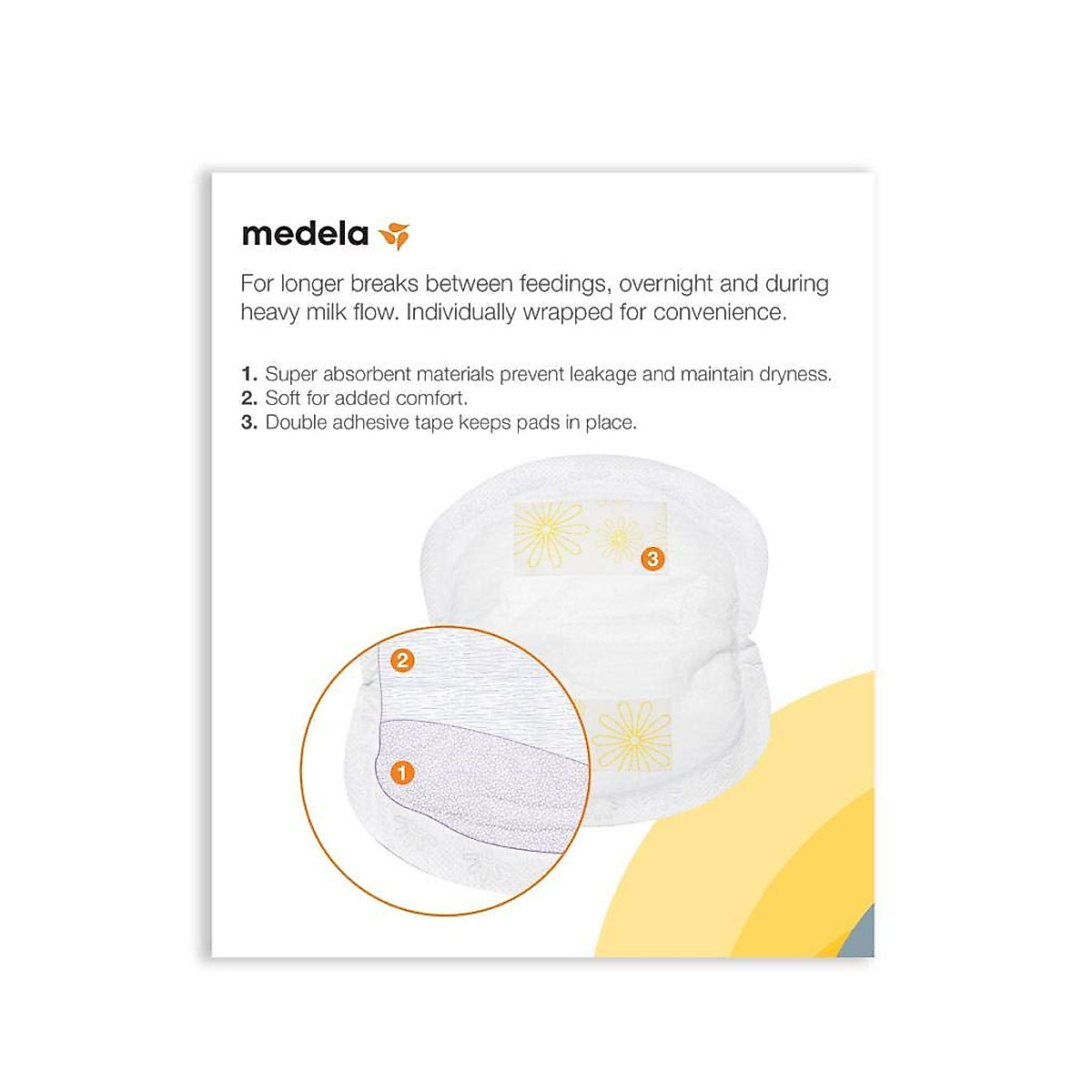 Medela Disposable Nursing Bra Pads - 60 Pack