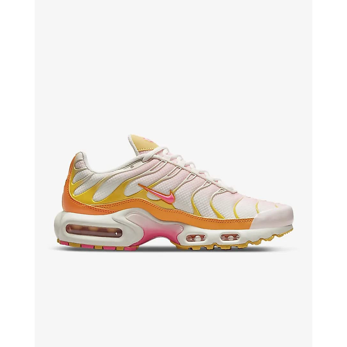 Women's Air Max Plus - Size 7 US - Sail/Hyper Pink-Solar Flare