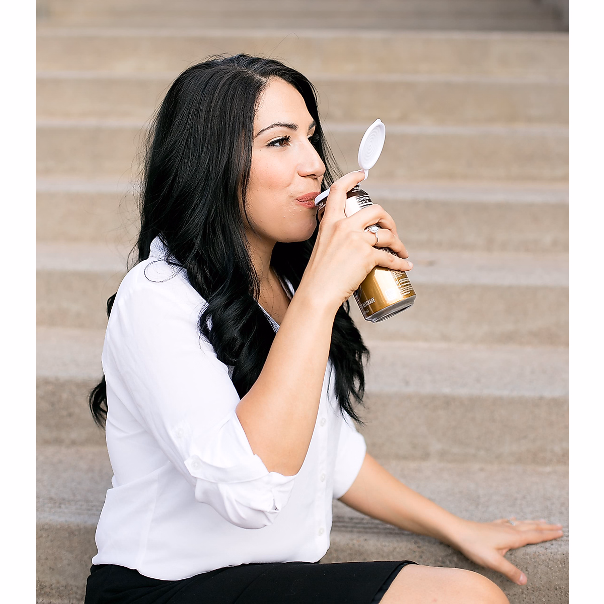 Smarter-Seal, 6-Pack, Reusable, BPA Free, Pop or Beverage Can Lids, Covers, Protectors, Toppers For Soda, Seltzer, Beer, Energy Drinks. Keep Carbonated Beverages More Bubbly and Fizzy