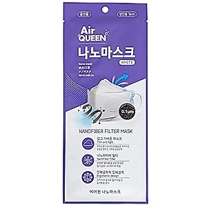 KOREAC_[Pack of 30 [Air Queen] Nano Mask_White