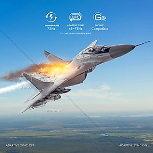 Viotek 32-inch 1440p 75Hz IPS Monitor with 10-bit Color - for Gaming, Design, Entertainment via HDMI/DP/Mini-DP/VGA