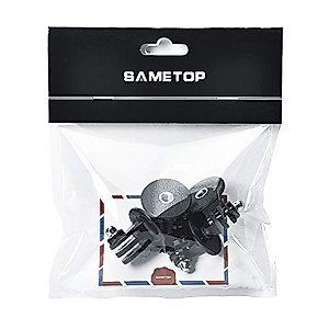 Sametop Tripod Mount Adapter Compatible with GoPro Hero 11, 10, 9, 8, 7, 6, 5, 4, Session, 3+, 3, 2, 1, Hero (2018), Fusion, Max, DJI Osmo, Sjcam, Xiaoyi Action Cameras (4 Packs)