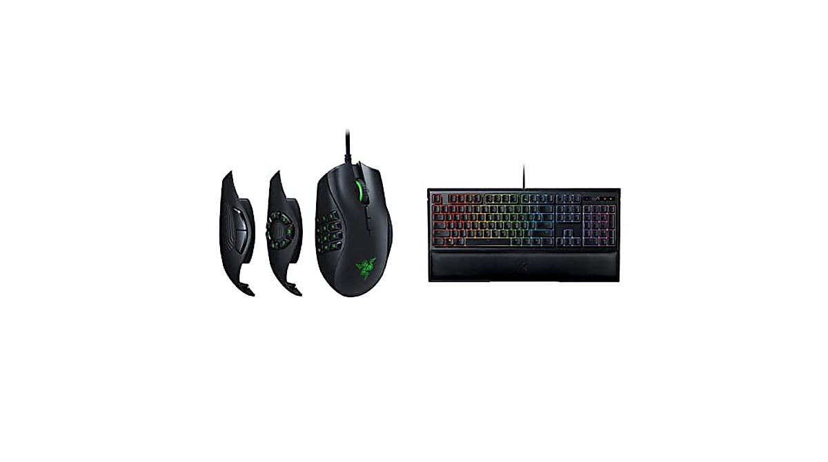 Razer Gaming Combo: Naga Trinity Mouse & Ornata Chroma Keyboard