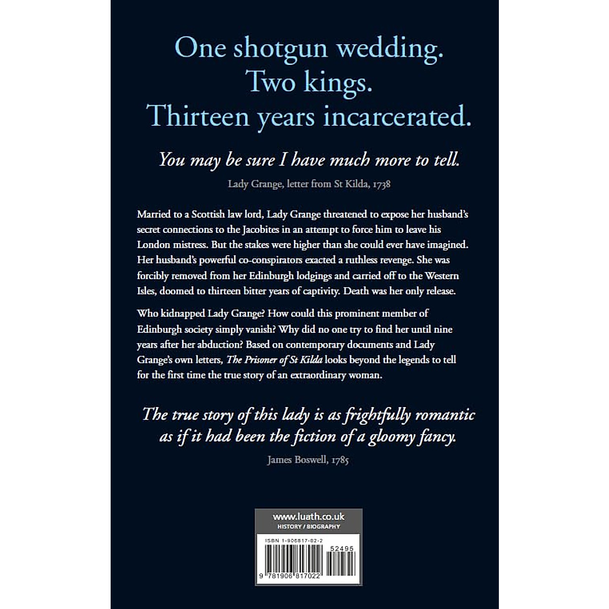 The Prisoner of St Kilda: The True Story of the Unfortunate Lady Grange