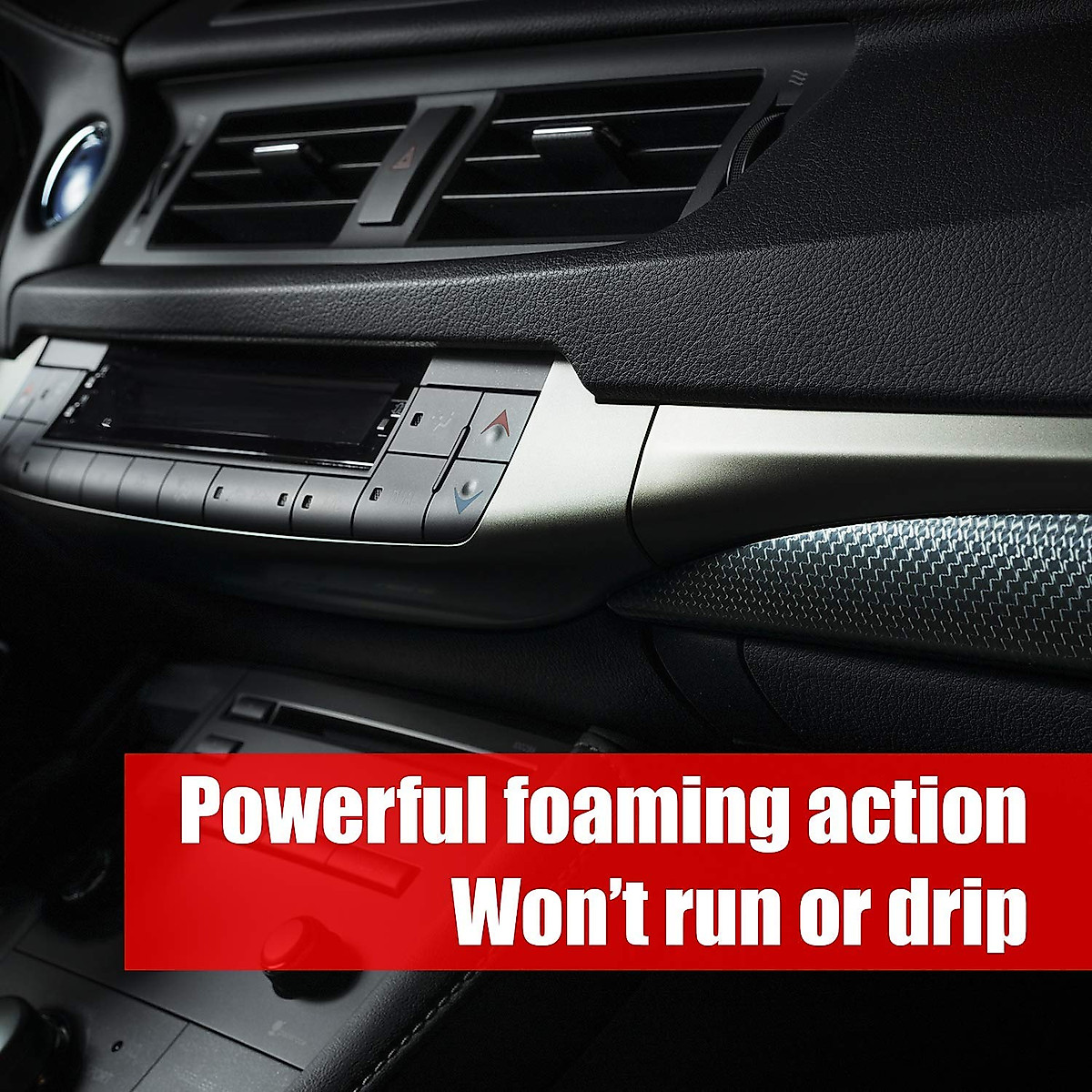 Stoner Car Care 91134 18-Ounce Trim Cleaner Fast Acting Foaming Cleaner Quickly Removes Grime and Stains To Restore Automotive Interiors, Pack of 1