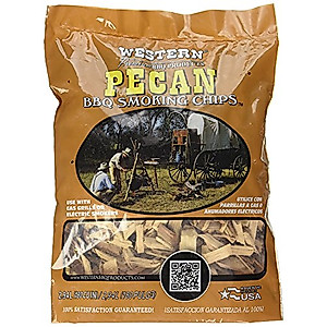 Western BBQ Premium‎ Wood Smoking Chips Variety (Pack of 4) Cherry, Hickory, Mesquite, Pecan