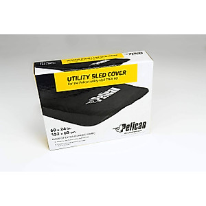 Pelican Sled Travel Cover/Ice Fishing - Trek 60 - Protect Your Gear for Any Outdoor Activities - Camping, Fishing and Hunting - Durable - Protects from Snow, Water and Mud