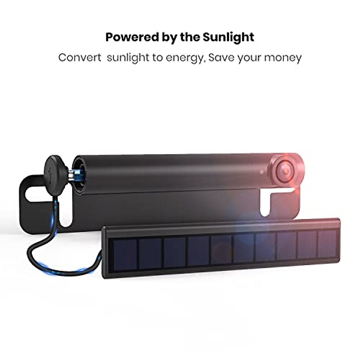 AUTO-VOX Version1 Accessories for TW1 only,Minisize Solar Panel with IP67 Waterproof for Backup Camera use.