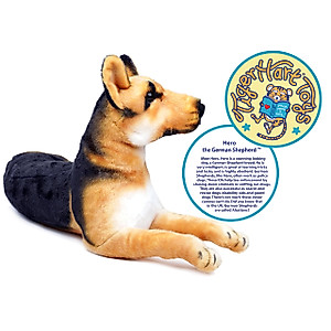 TigerHart Hero The German Shepherd - 19 Inch Stuffed Animal Plush Dog