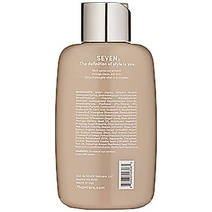 SEVEN Hair Care Satara Volume Conditioner for Women & Men, Sulfate + Paraben Free, Cruelty Free, Argan Oil, Pro Vitamin B5, Hydrolyzed Quinoa, Grapeseed Oil for Flat + Limp Hair Made in USA,10.7 oz
