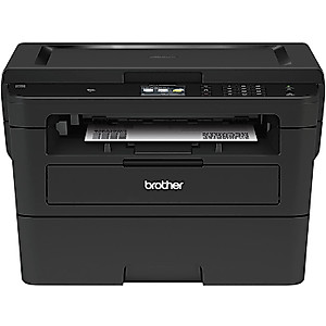 Brother L-2395DW Series Compact Monochrome All-in-One Laser Printer I Print Scan Copy I 2.7" Color LCD I Wireless | Mobile Printing I Auto 2-Sided Printing I 36 ppm + Printer Cable
