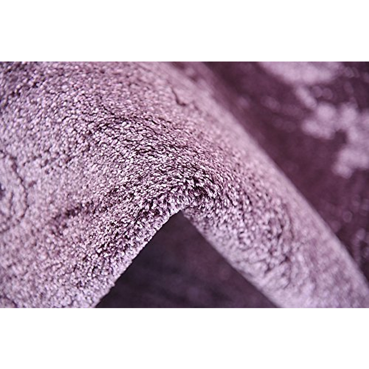 Unique Loom La Jolla Collection Farmhouse, Contemporary, Botanical, Traditional, Vintage Area Rug, 10 x 13 ft, Violet/Dark Purple