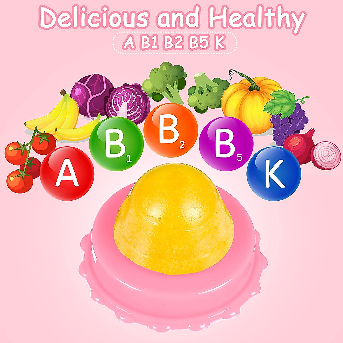 Nuanchu 6 Pieces Cat Snacks Candy Ball Cat Sugar Energy Ball Cat Lickable Treats Balls Cat Catnip Ball Cat Lollipop Wall Cat Treat Balls Toy Edible Cat Treats Candy Ball Kitten Treats Licking Candy