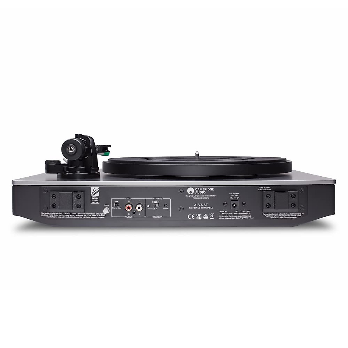 Cambridge Audio ALVA ST Belt Drive Turntable with Bluetooth aptX HD