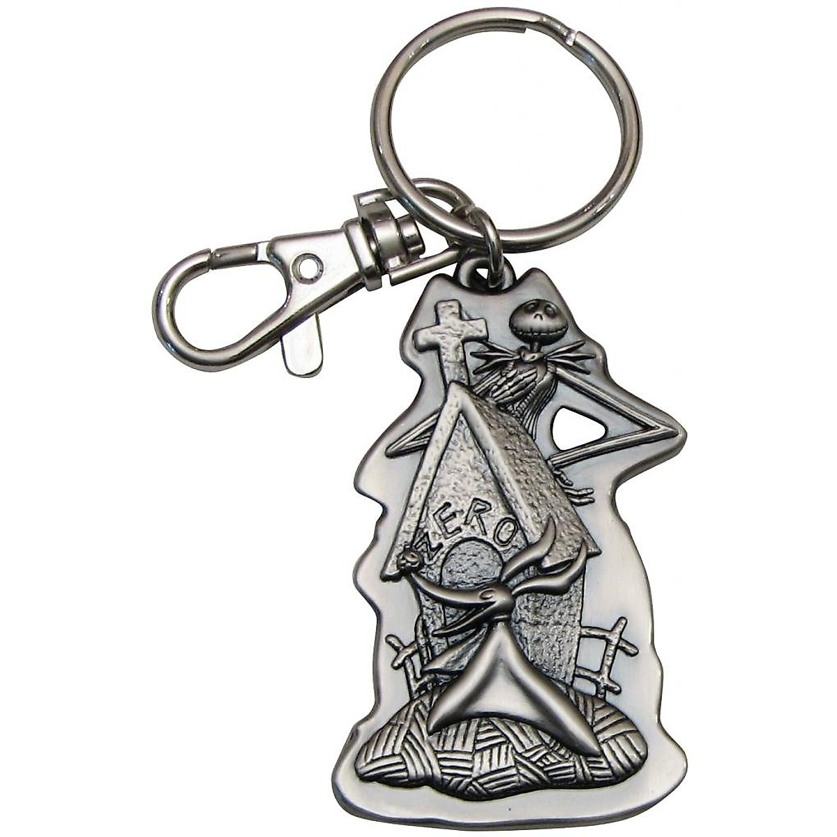 Nightmare Before Christmas Disney Pewter Keychain