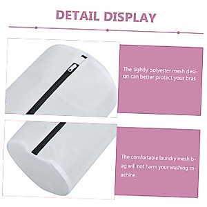 3pcs Laundry Bag Bags for Laundry Bra Cylindrical Washing Bag Bra Bags for Washing Machine Mesh Wash Bag Wash Machine Bag Laundry Mesh Bags Underwear Washing Bag Polyester SOESFOUFU