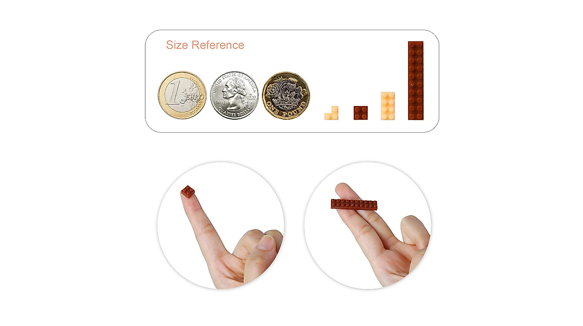 Larcele Corgi Micro Dog Building Blocks - 950 Pieces