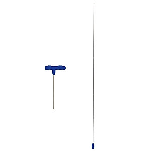 IKEJIME RUGGED Ike Jime Kit: Ikijime Fish Spike With Shinkejime Stainless Steel Wire (Yellowtail, Sea Bass, Bream), Blue