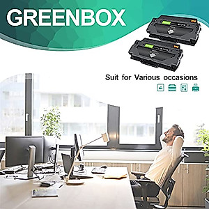 GREENBOX Compatible Toner Cartridge Replacement for Samsung 115 115L MLT-D115L High Yield for Xpress SL-M2830DW SL-M2880FW SL-M2820DW SL-M2870FW SL-M2620 SL-M2670 Printer (Black, 2 Pack)