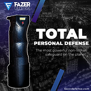 Smart Pepper Spray | 6-in-1 Features | 15 Feet Range, Free GPS Location, Blinding LED Flash, Powerful Alarm, UV Ink Tracking, Texts & Sends Voice Calls| Includes Free App | Refillable