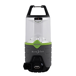 Nite Ize N03876-BRK Radiant Recharge Lantern, 300 Lumen