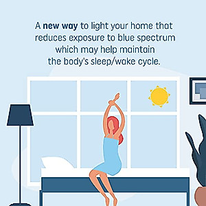 GE Lighting Sun Filled LED Light Bulb, 60 Watt Replacement, Daylight, Medium Base, Dimmable (Pack of 1)