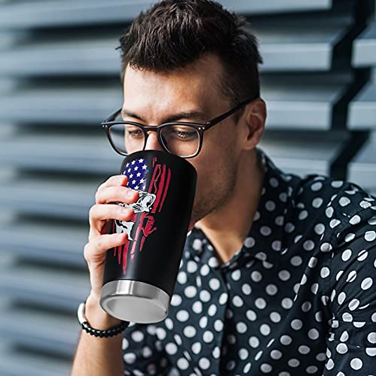 Fishing Gifts For Men - 20oz Fishing Tumbler Gifts for Fishermen - Birthday Gifts for Dad from Daughter - Cool Christmas Gifts For Husband - I Would Rather Be Fishing Tumbler with Lid, 1 Piece