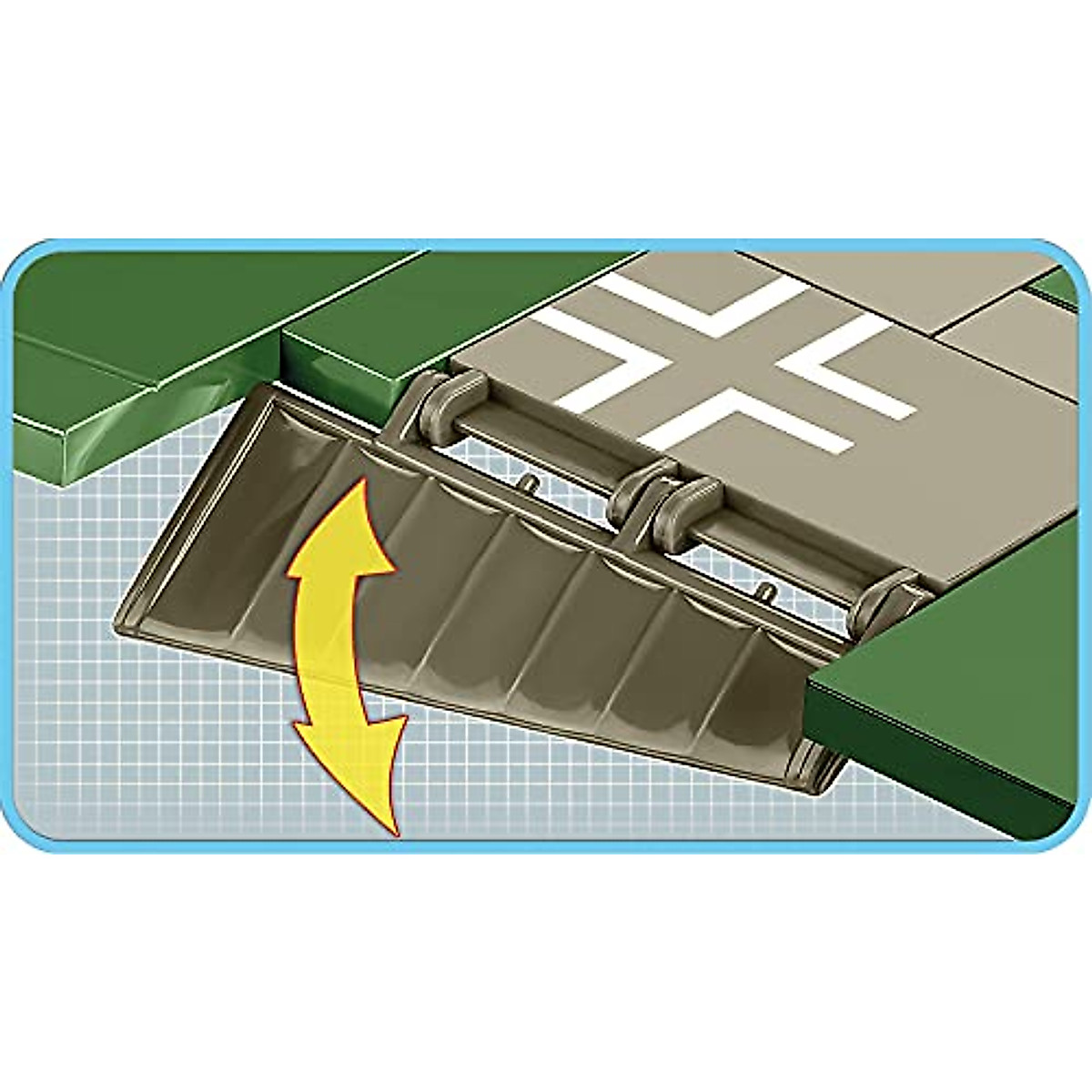 Cobi toys 390 Pcs Hc WWII /5721/ Messerschmitt Me 262A 1A