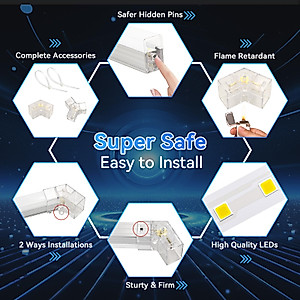 JESLED Hexagon Garage Lights, 192W 21120LM Super Bright Hexagon Ceiling Light, 5 Grid Systems Hexagon Led Garage Lights for Warehouse, Workshop, Car Detailing Shop, Basement, and Gym