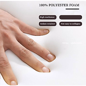 Danxee Velvet Fabric Sofa Couch 71" Wide Mid Century Modern Tufted Fabric Sofa Living Room Sofa 700lb Heavy Duty with 2 Pillows (Emerald)