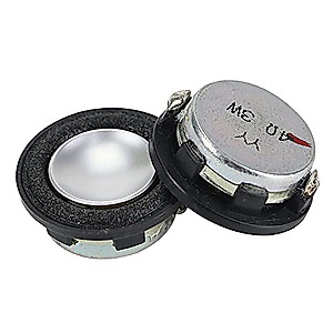 ADUCI 1 Pairs 1 INCH 4Ohm 3W Mini Speaker 28mm Full Range Sound Midrange Bass Foam Side MP3 Speaker Round