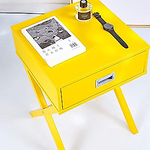 SJYDQ Fashion Nightstands Simple Bedroom Simple Wood Northern Europe Bedside Storage Mini