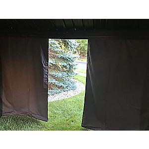 Grill Gazebo Winter Cover by Outdoor Casual - Fits 6'x8' Gazebo and Grill Gazebos