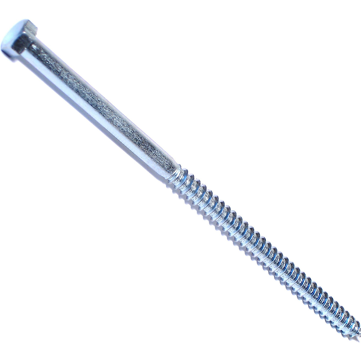 Hard-to-Find Fastener 014973260385 Hex Lag Screws, 3/8 x 8, Piece-50, zinc